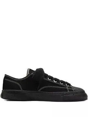 GENERAL SCALE. Roy Canvas Low-top Sneakers - Black