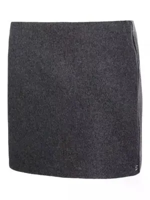 Sportmax Darted Wool Skirt