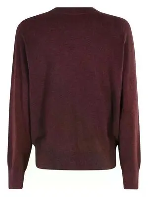 MARANT ETOILE Logo Crew-neck Sweater - Red
