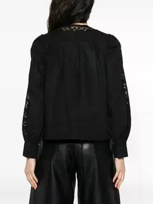 Ulla Johnson Kady Lace-embroidery Long-sleeve Blouse