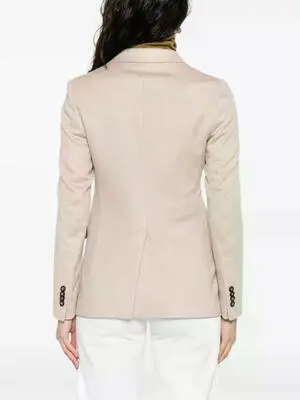 Tagliatore Buttoned Double-breasted Jacket - Neutrals