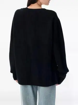 Extreme Cashmere Ribbed-knit Sweater