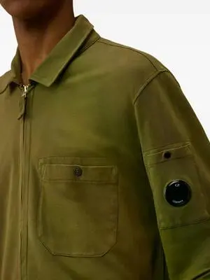 C.P. COMPANY Zip-pocket Cotton Overshirt