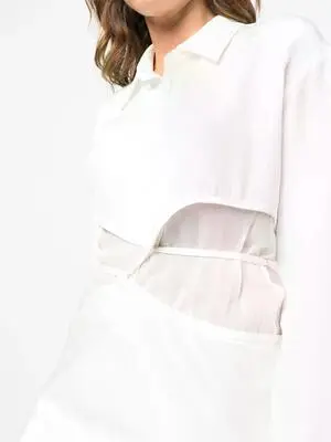 Christopher Esber Panelled Silk Maxi Dress