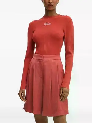 Karl Lagerfeld Embroidered Sweaters For Women