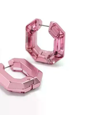 SWAROVSKI Lucent Hoop Earrings