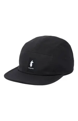 COTOPAXI Cada Día 5-panel Cap - Black