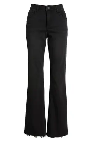 Wit & Wisdom High Waist Bootcut Jeans - Washed Black