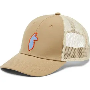 COTOPAXI Llama Trucker Hat Desert
