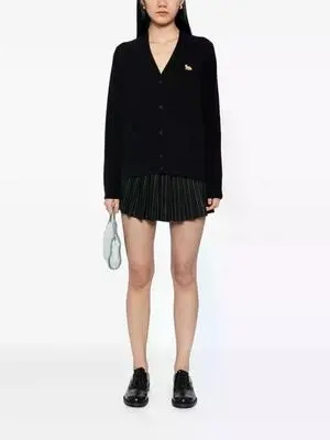 Maison Kitsuné Baby Fox Patch Cardigan - Blue