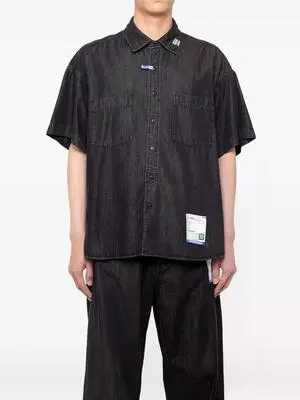 IN･STRU(MEN-TAL). Patch-pocket Denim Shirt