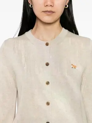 Maison Kitsuné Baby Fox Patch Cardigan