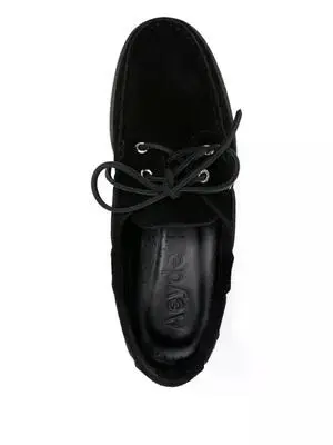 AeydĒ Harris Boat Shoes - Black