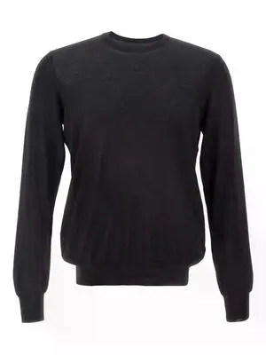 GRAN SASSO Crew-neck Ribbed-edge Sweater