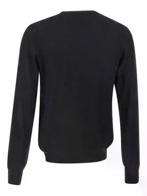 GRAN SASSO Crew-neck Ribbed-edge Sweater