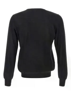 GRAN SASSO Crew-neck Ribbed-edge Sweater