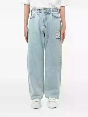 IN･STRU(MEN-TAL). Logo-patch Jeans
