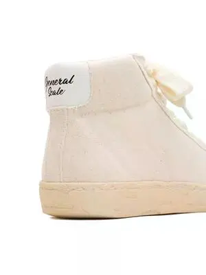 GENERAL SCALE. General Scale Murray High-top Sneakers - Neutrals