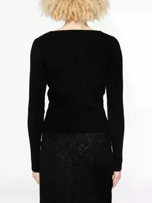 Blumarine Lace-trimmed Cardigan