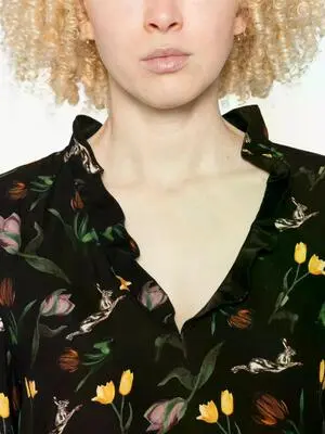 Marni Floral-print Blouse