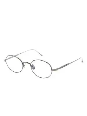Matsuda Oval-frame Glasses - Grey