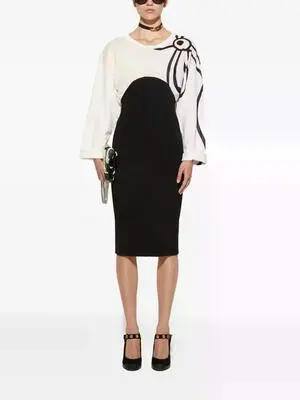 Emilio Pucci Abstract-print Knit Dress