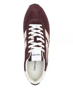 TOM FORD Panelled Sneakers - Red