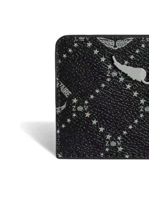 Zadig&Voltaire Pass Monogram Cardholder - Blue