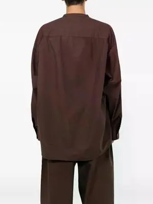 IN･STRU(MEN-TAL). Band-collar Long-sleeve Shirt