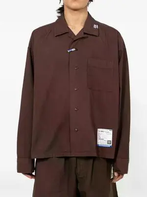 IN･STRU(MEN-TAL). Long-sleeve Patch-pocket Shirt