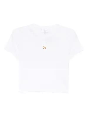 Maison Kitsuné Baby Fox Patch T-shirt - White
