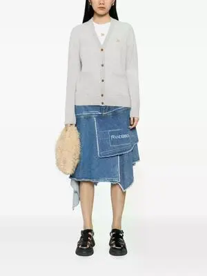 Maison Kitsuné Baby Fox Patch Cardigan