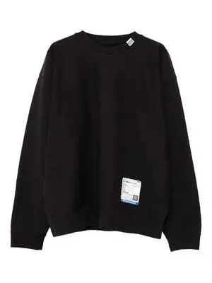 IN･STRU(MEN-TAL). French-terry Label-patch Sweatshirt