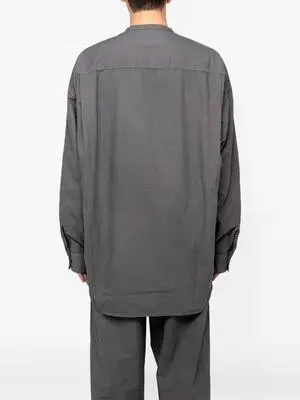 IN･STRU(MEN-TAL). Band-collar Long-sleeve Shirt
