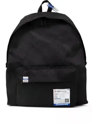 IN･STRU(MEN-TAL). Label-detail Backpack - Black