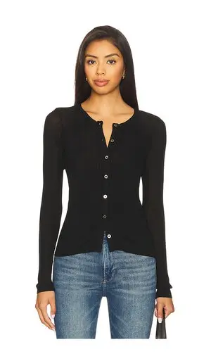 Sanctuary Lightweight Ribbed Cardi Top