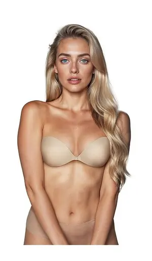 NOOD Lightly Padded Luxe Adhesive Bra In Nude - Buff