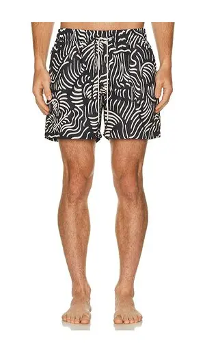 Oas Tar Lorenzo Swim Shorts - Black