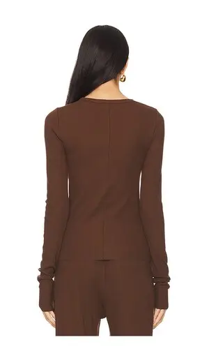 Eterne Long Sleeve Fitted Top