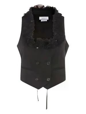 Alexander Mcqueen Button Detailed Vests For Women