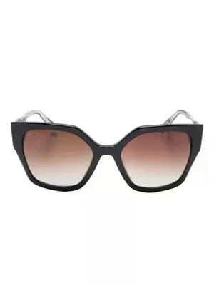 ASPINAL OF LONDON Como Butterfly-frame Sunglasses - Black