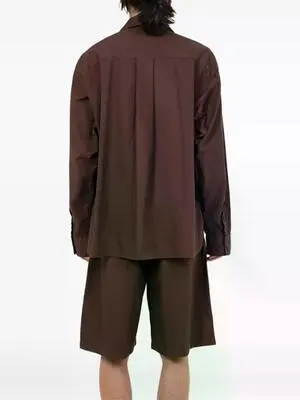 IN･STRU(MEN-TAL). Long-sleeve Patch-pocket Shirt