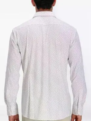 BOSS Micro-pattern Long-sleeve Shirt