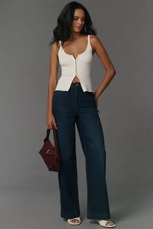 Reformation High Rise Wide Leg Jeans