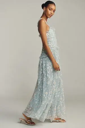 blue dress for baby girl Agua Bendita for Anthropologie main image 1