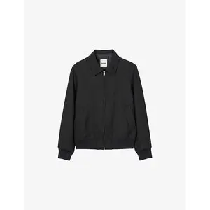 Sandro Collared Regular-fit Woven Jacket