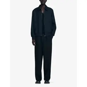 Sandro Collared Regular-fit Woven Jacket