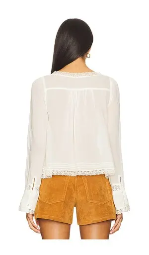 Free People Longsleeve Evermore Top