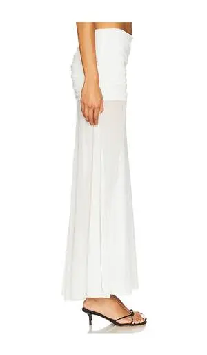 Amanda Uprichard Revolve Leo Skirt - Ivory