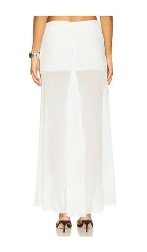 Amanda Uprichard Revolve Leo Skirt - Ivory